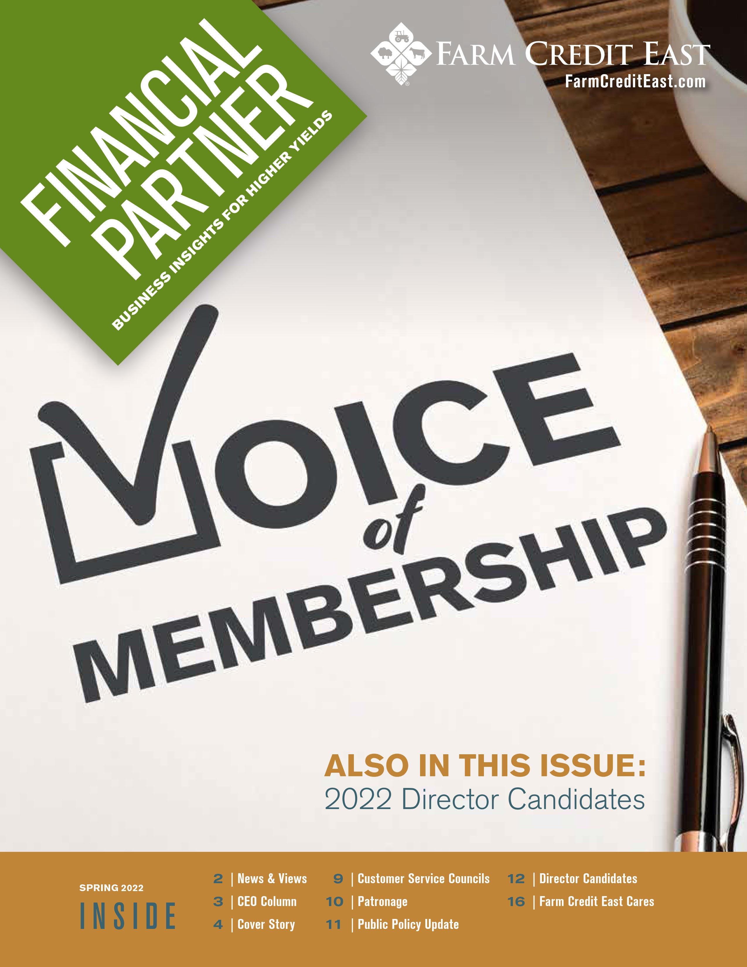 Financial Partner Magazine | Farm Credit East
